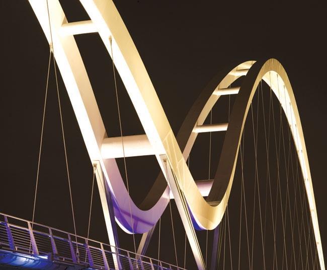 Infinity footbridge, Stockton-on-Tees, by Expedition Engineering and ...