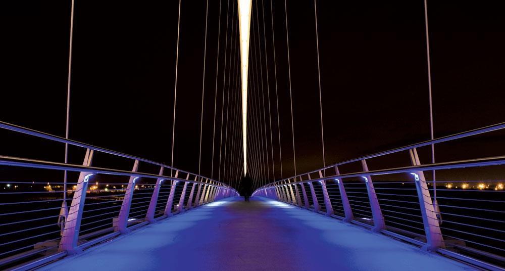 Infinity footbridge, Stockton-on-Tees, by Expedition Engineering and ...