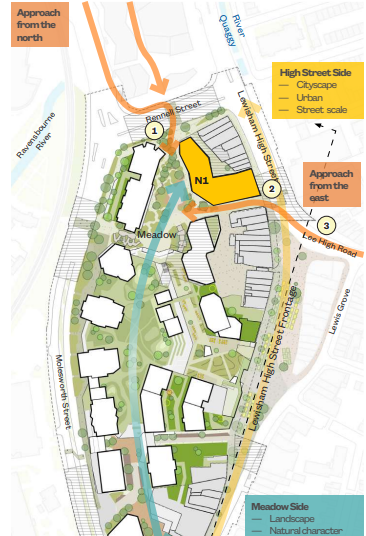Landsec U+I and Studio Egret West submits masterplan for Lewisham town ...