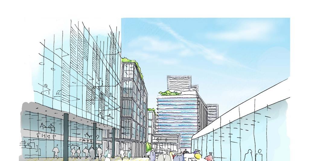 Foster unveils first images of east Croydon scheme | News | Building Design