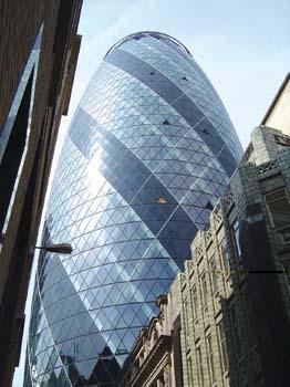 Gherkin gasps for air after glass fall | News | Building Design