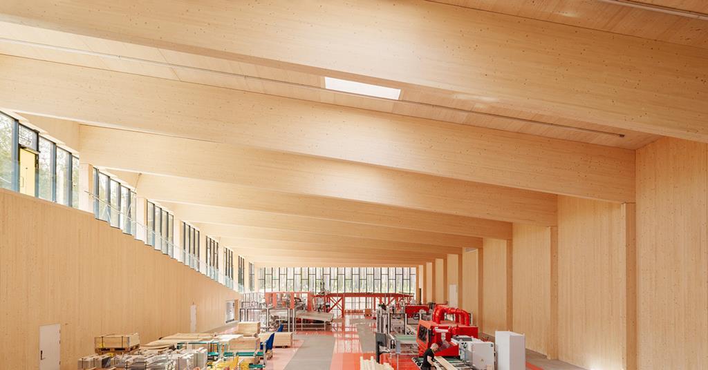 Environmentally-friendly furniture factory is a big plus in the forests ...