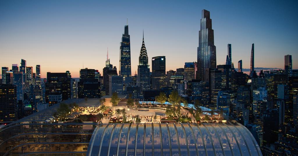 BIG unveils plans for Manhattan towers connected by cantilevered ...