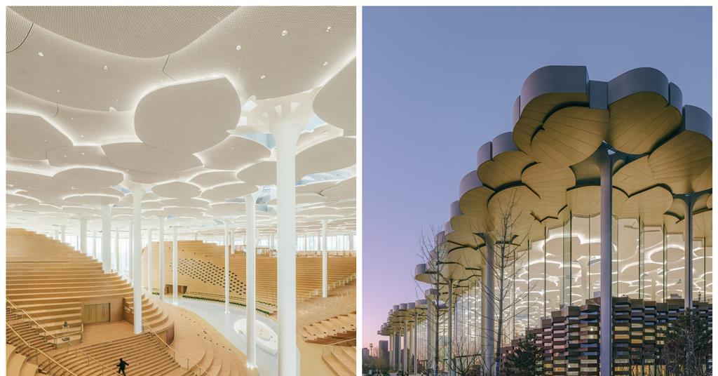 Snøhetta unveils Beijing library filled with ‘hills’ and topped by ...