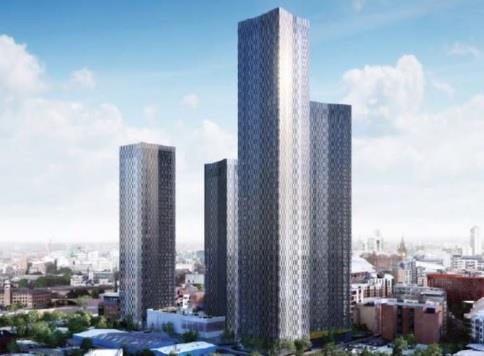 Simpson Haugh wins approval for Manchester's tallest tower | News ...