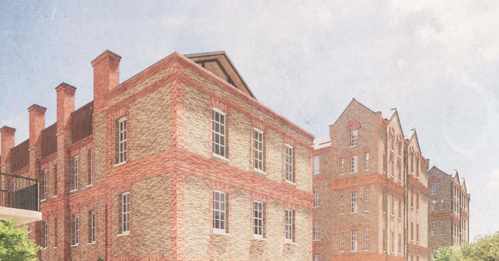 New images of Bennetts Associates-led St Pancras Hospital redevelopment ...