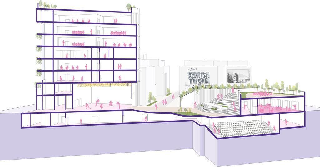 SPPARC reveals concept images for Camden film studios masterplan | News ...