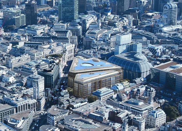 Foster and Partners' Bloomberg Place approved | News | Building Design