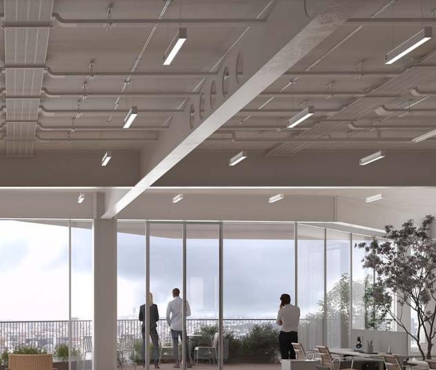 New pictures of 3XN’s 36-storey City tower as plans are submitted ...