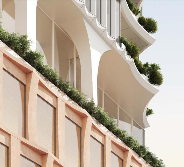 New pictures of 3XN’s 36-storey City tower as plans are submitted ...