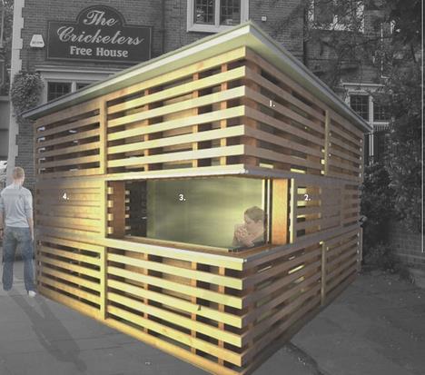 The Modular Smoking Shelter by RGC Partnership | Features | Building Design