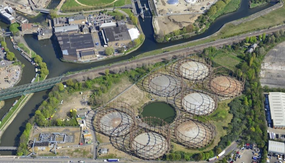 RSHP to transform UK’s biggest Victorian gasworks cluster into 2,100 ...