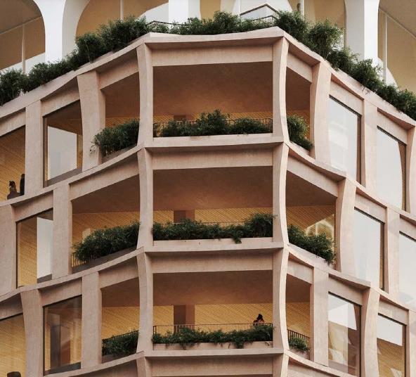 New pictures of 3XN’s 36-storey City tower as plans are submitted ...