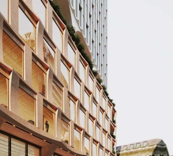 New pictures of 3XN’s 36-storey City tower as plans are submitted ...