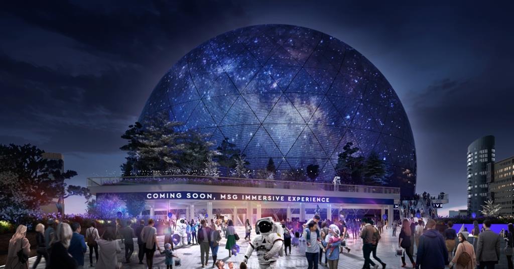 Populous’ MSG Sphere takes key planning step forward | News | Building ...