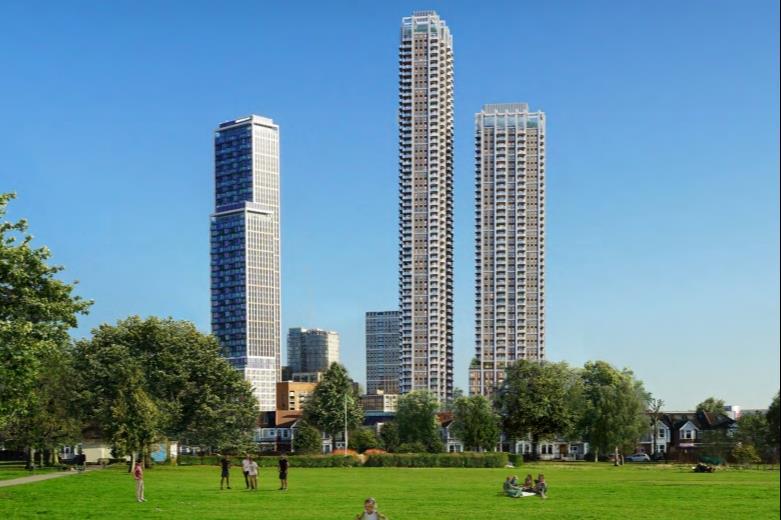 Apt redesigns KPF’s 55-storey twin towers | News | Building Design
