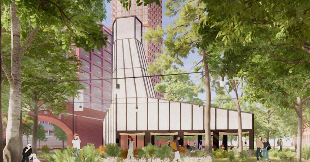 New images of Allies & Morrison’s £1.7bn ID Manchester masterplan ...