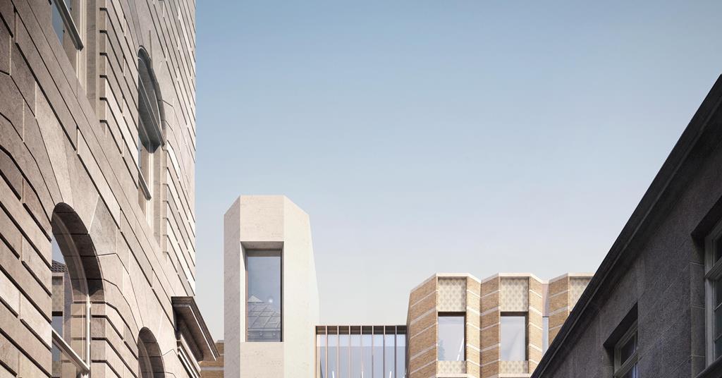 First look: AHMM's temporary Commons chamber | News | Building Design
