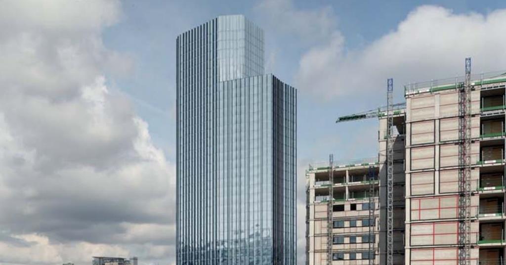 Simpson Haugh debuts 34-storey Salford tower | News | Building Design