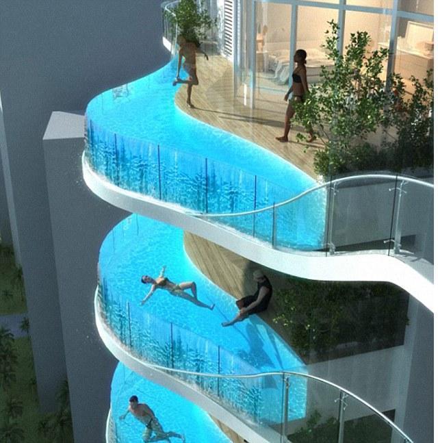 Architect designs Mumbai towers with vertiginous infinity pools | News ...