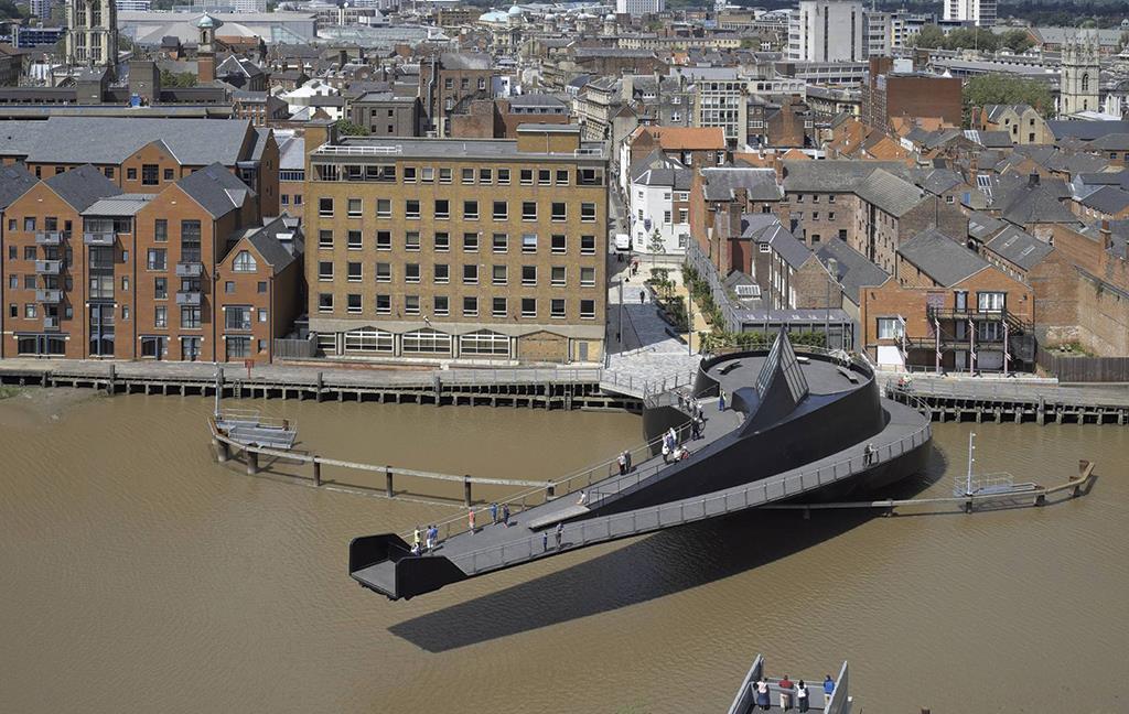 Musical bridge opens over the River Hull | News | Building Design