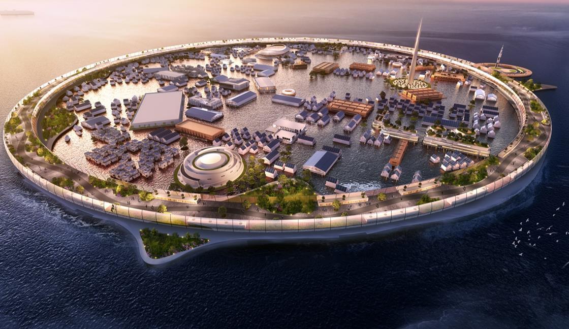 Japanese designers reveal floating city proposals | News | Building Design