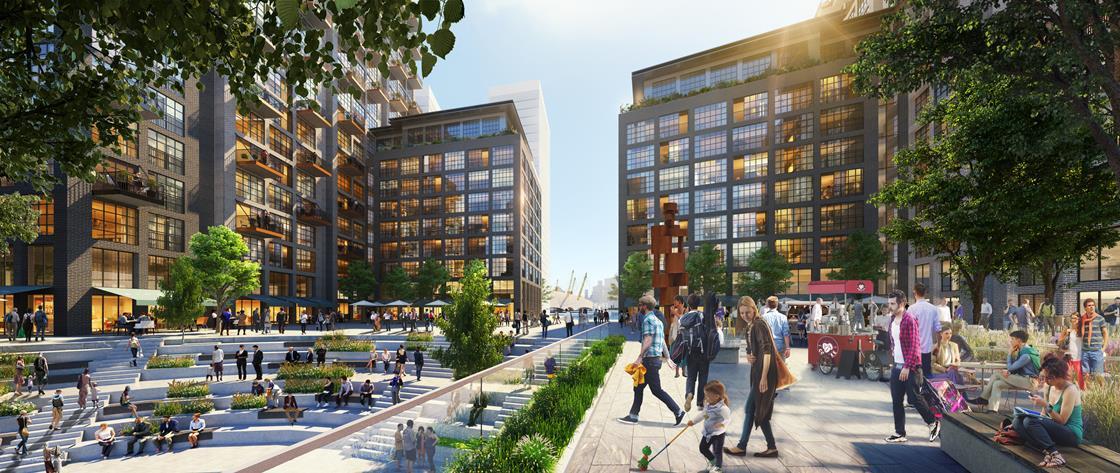 Fosters’ masterplan for £3bn east London development receives planning ...