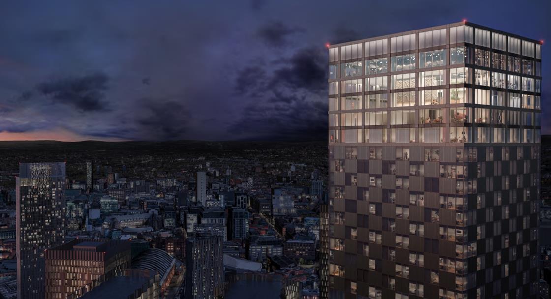 Simpson Haugh makes application for tallest resi tower outside London ...