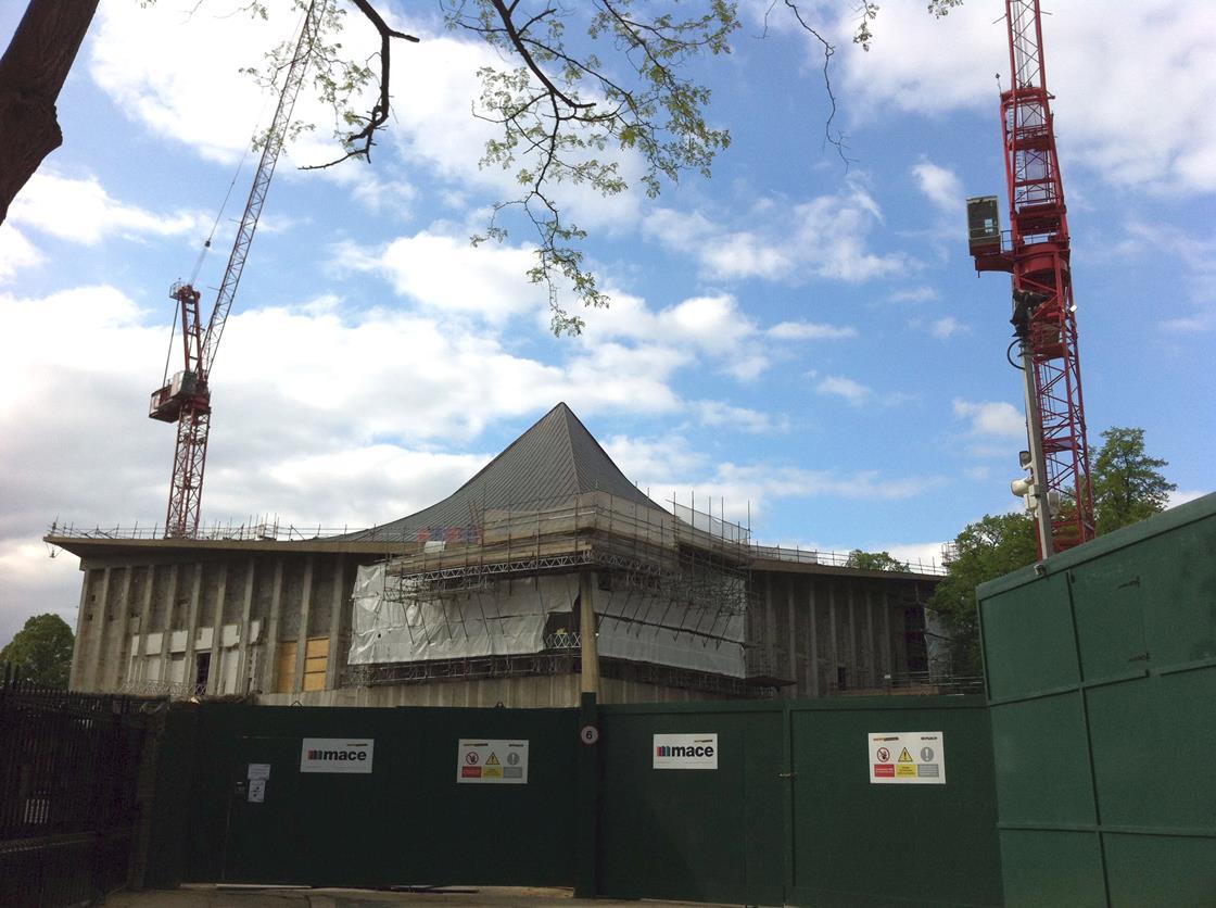 Commonwealth Institute unwrapped | News | Building Design