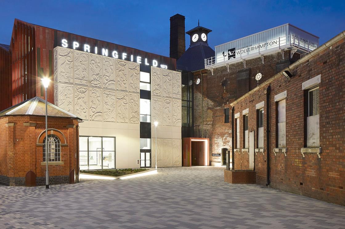 Springfield Campus by Associated Architects: a building that absorbs ...