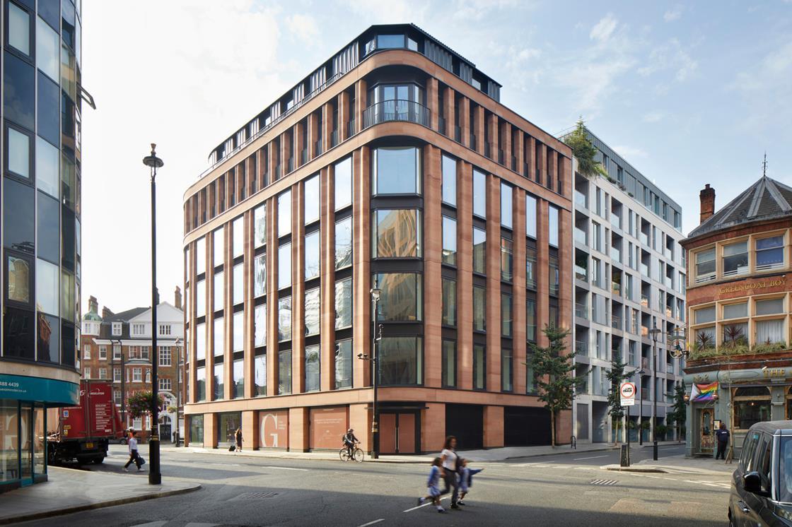 Squire & Partners completes Art Deco-inspired corner block in ...