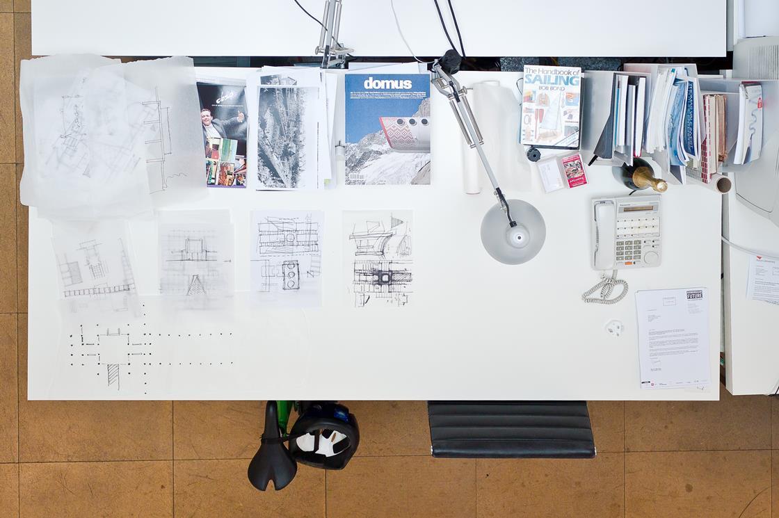 Architects' desks: Glenn Howells, director at Glenn Howells Architects ...