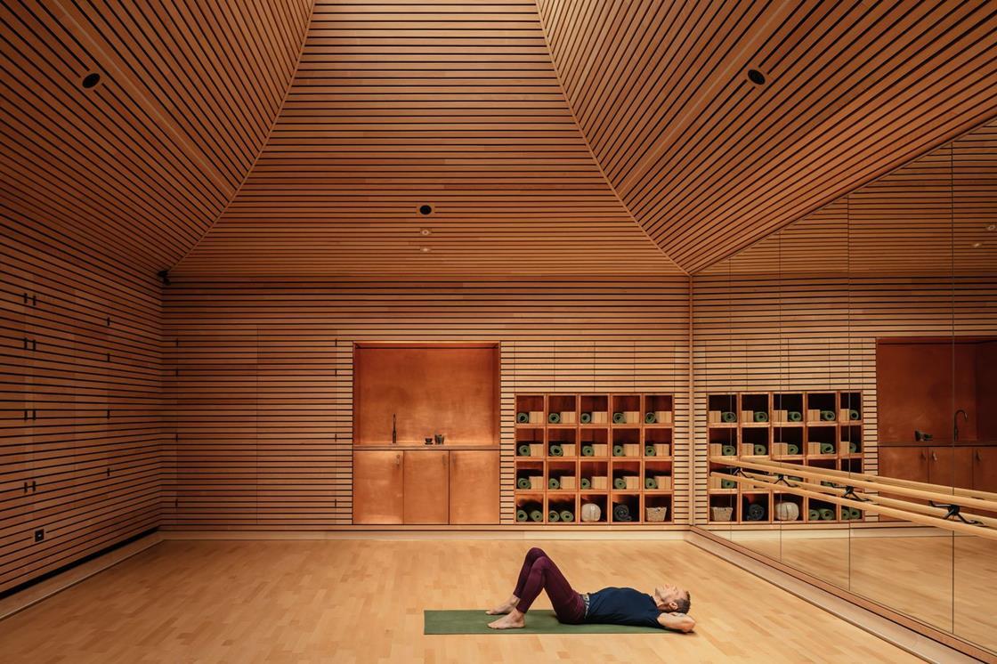 In pictures: Invisible Studio unveils yoga studio at The Newt, Somerset ...