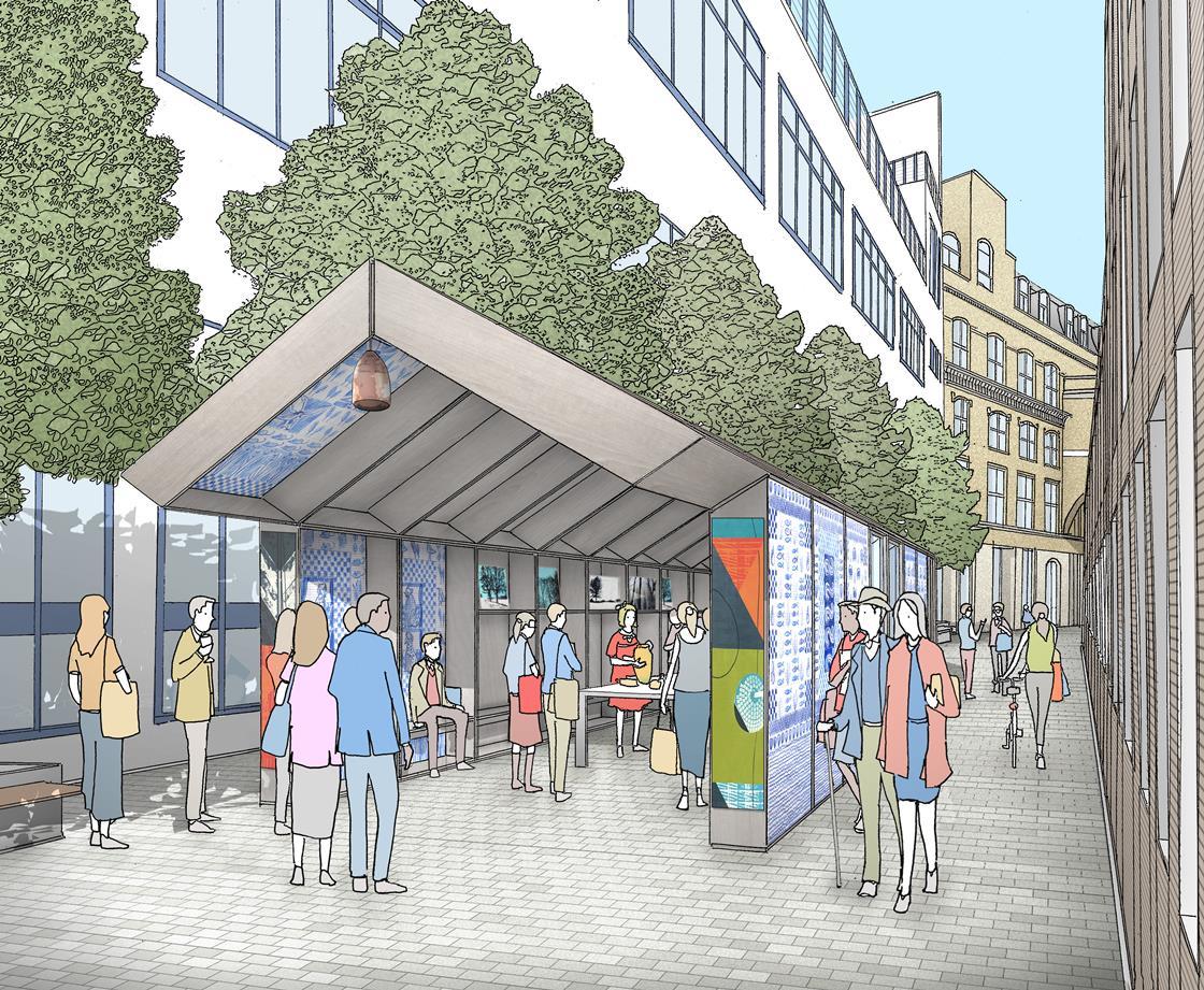 Allies & Morrison designs pop-up craft pavilion | News | Building Design