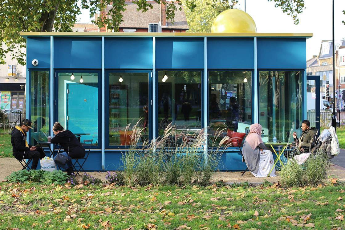 In pictures: Cafe Roj by Jan Kattein Architects | News | Building Design