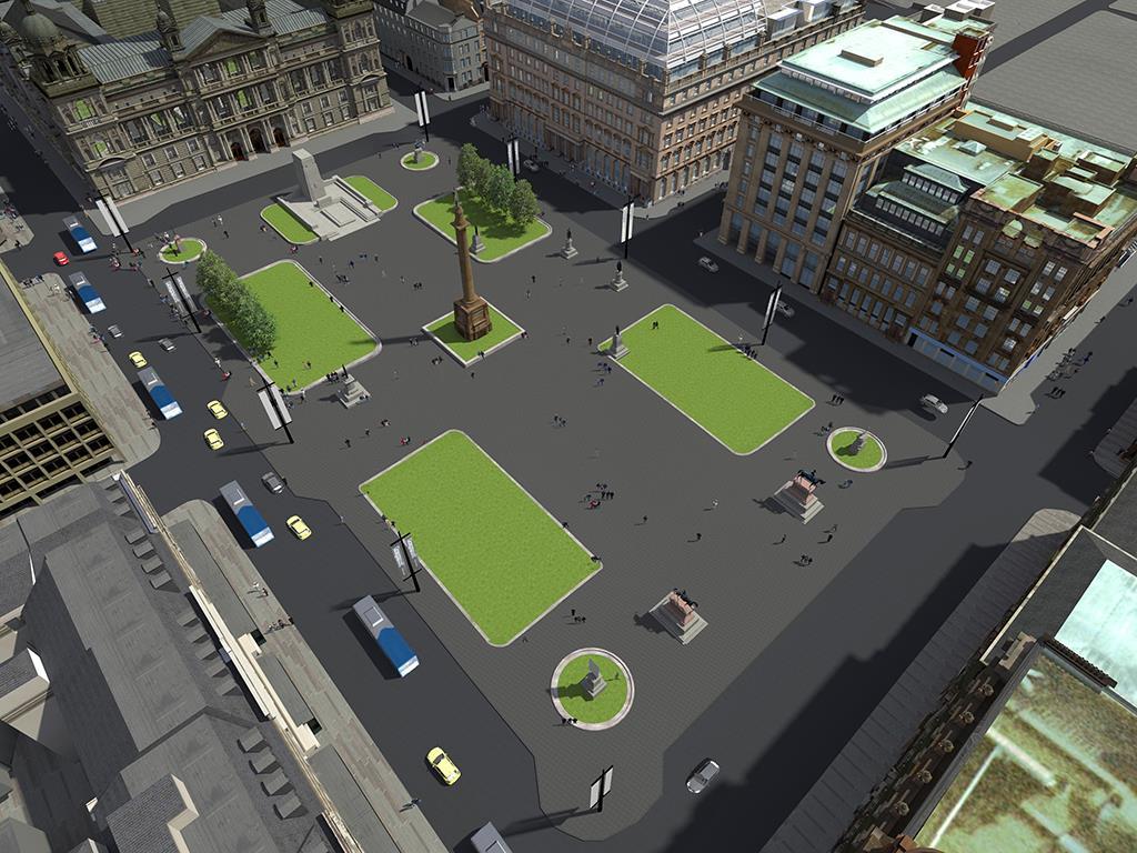 George Square refurbishment plans approved by council | News | Building ...