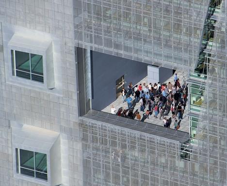 Morphosis Architects’ cooling runnings at the Federal Building in San ...