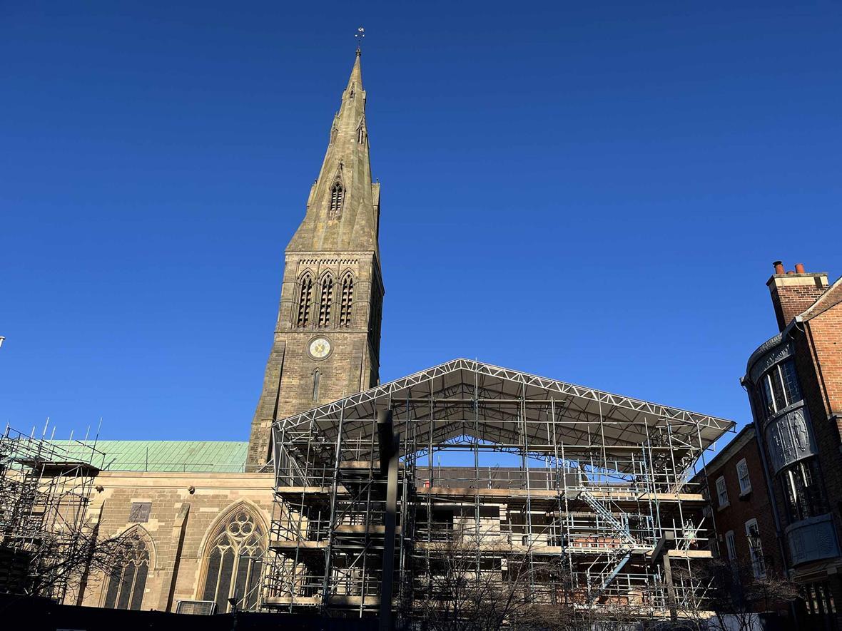 What made this project… Leicester Cathedral by van Heyningen and Haward ...