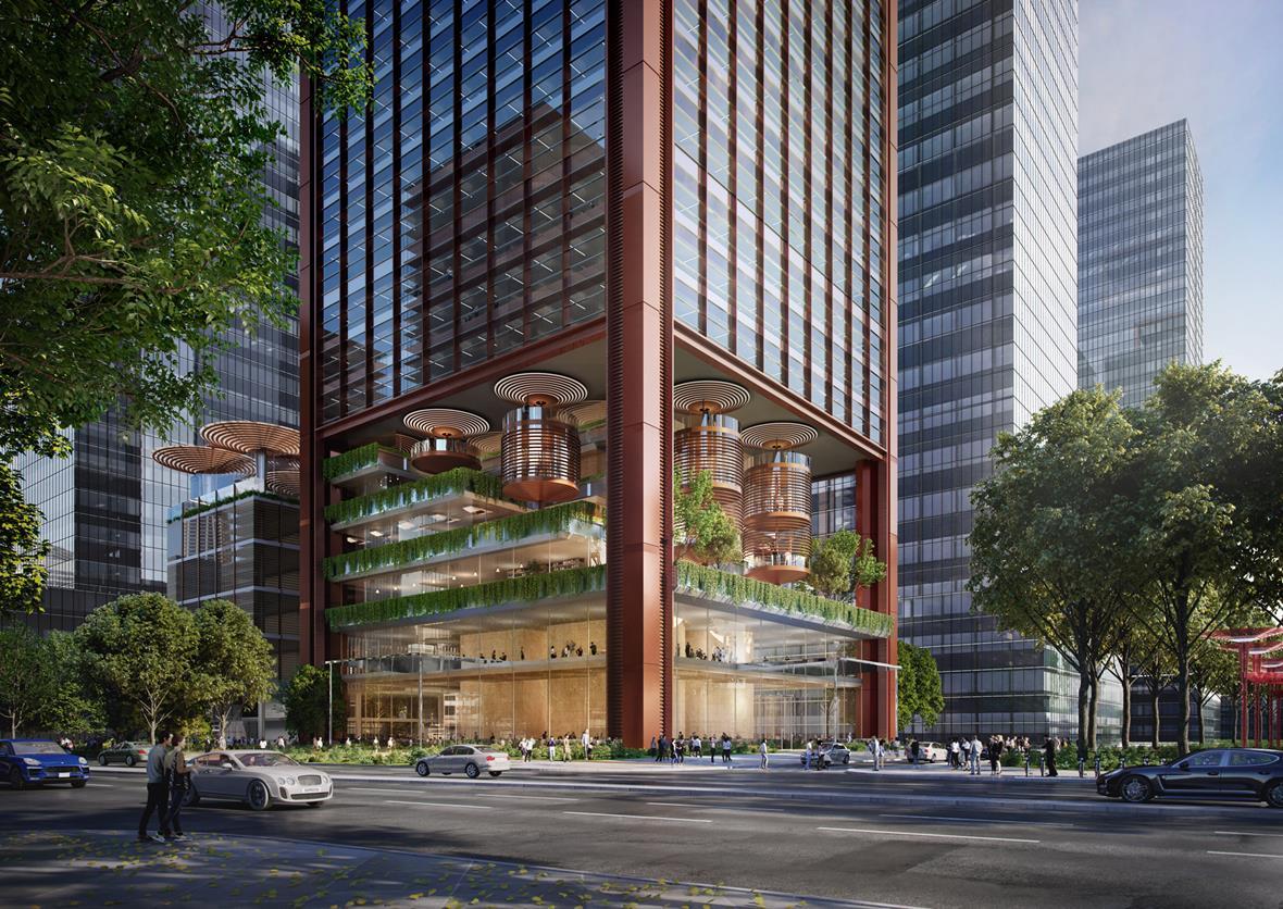 RSHP celebrates 10 years in China by winning a 220m tower | News ...