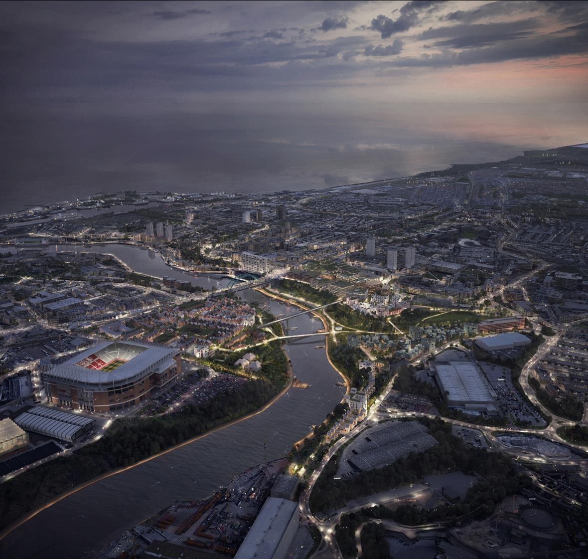 Architects unveil £450m Sunderland regeneration plan | News | Building ...