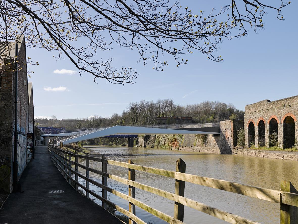 Knight completes River Avon bridge | News | Building Design