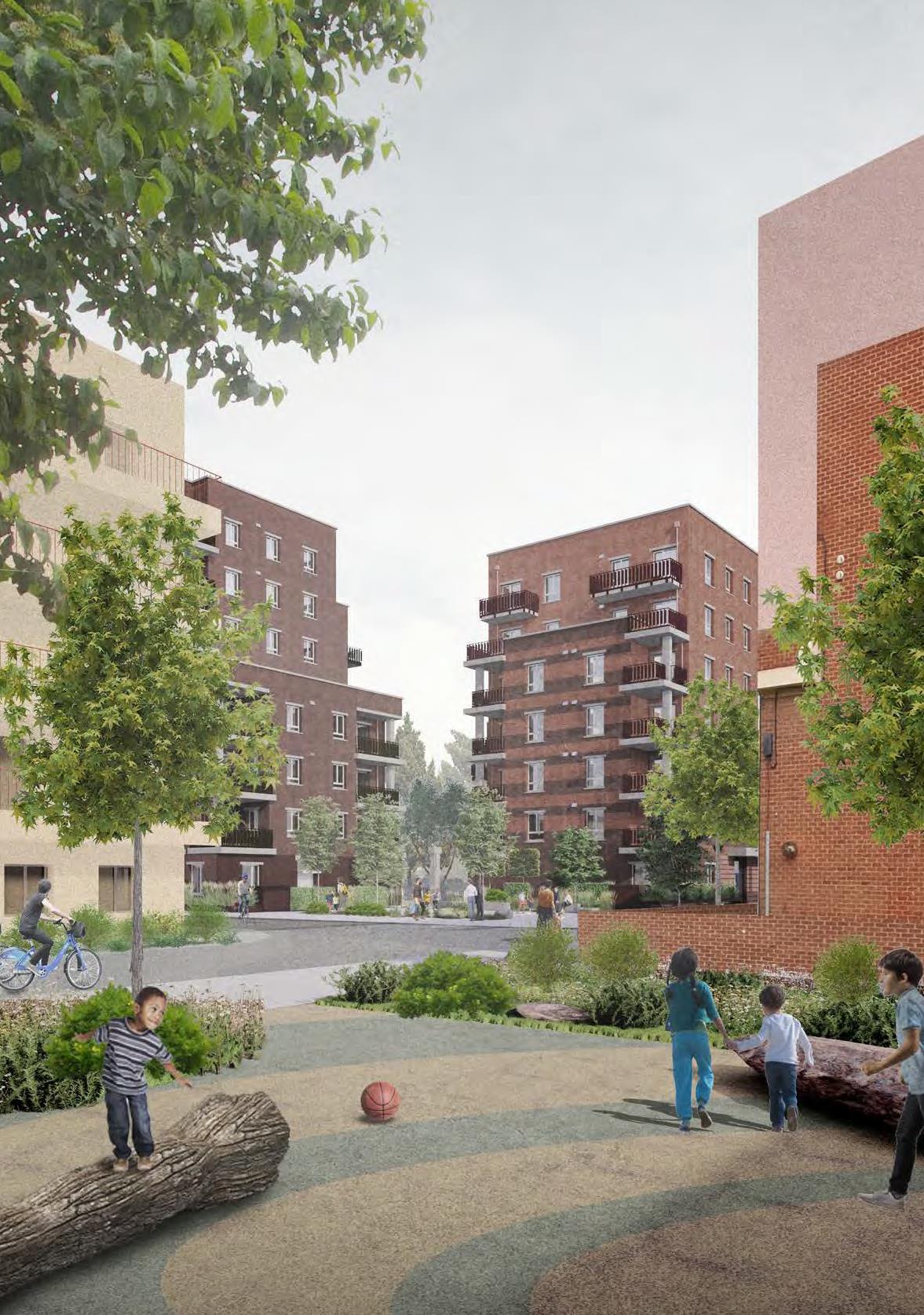 Adam Khan and Haworth Tompkins’ Newham blocks approved | News ...