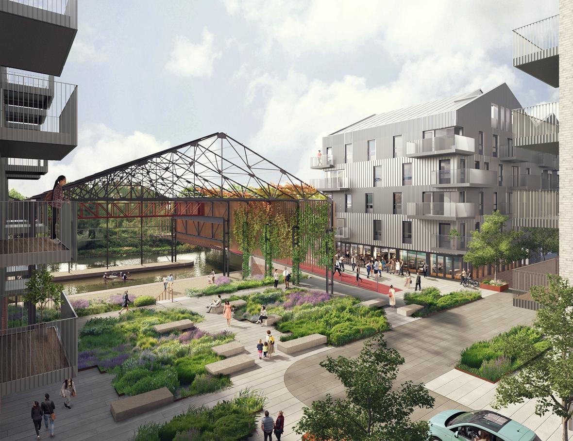 Grid Architects' Brentford Lock plans approved | News | Building Design