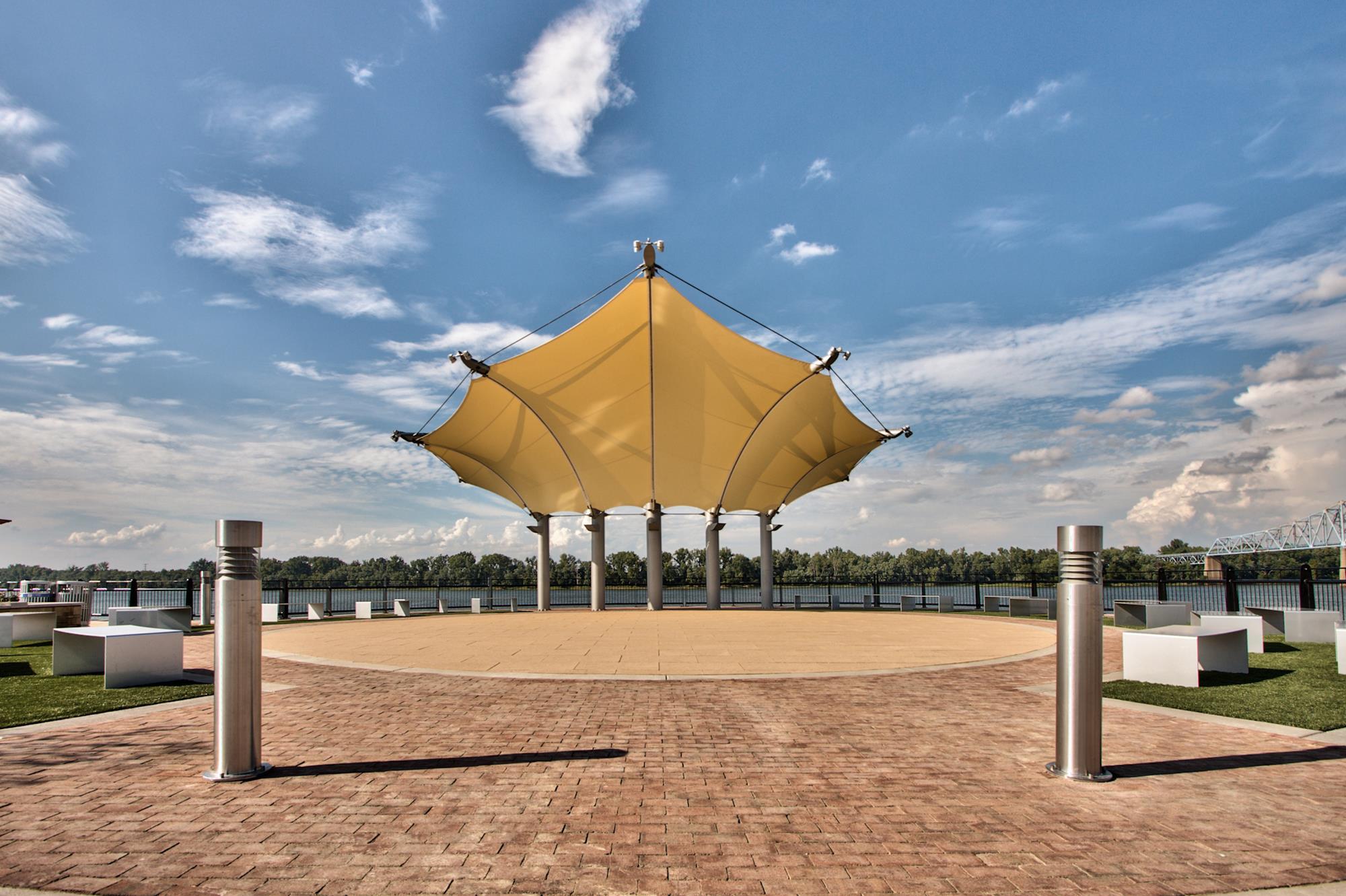 Fabric Architecture build barrel-vaulted pavilion in US | News ...