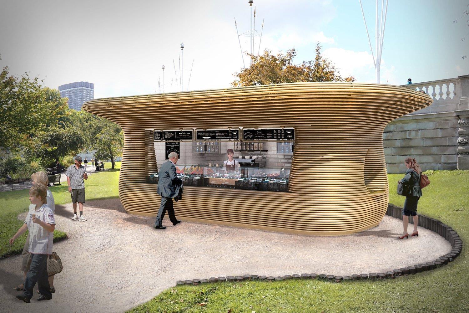 Mizzi Studio showcases Royal Parks kiosks | News | Building Design