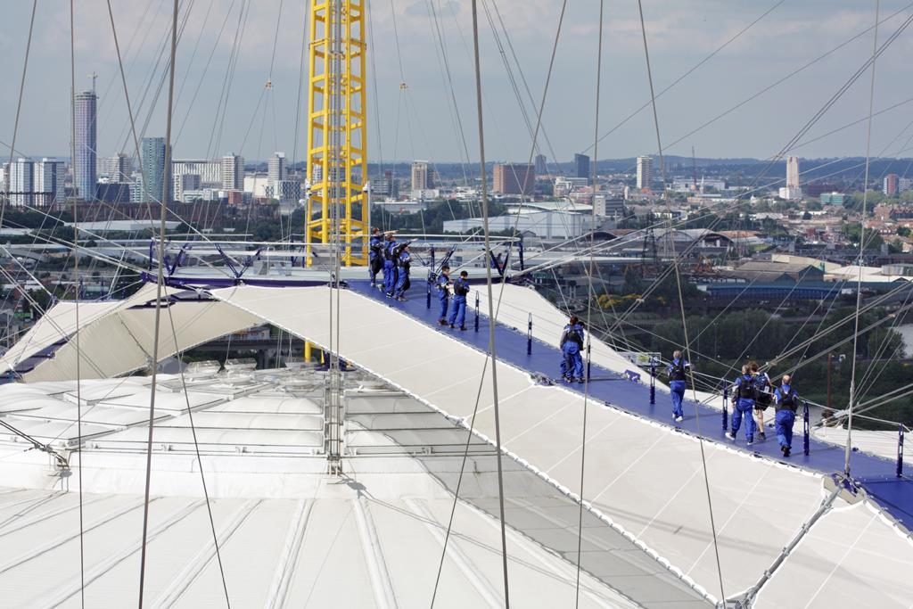 Up at the O2 walkway | Technical | Building Design