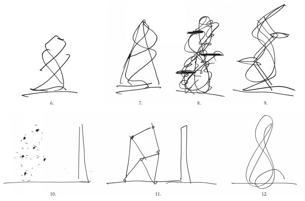 Early concept sketches of the Olympic Park ArcelorMittal Orbit | News ...