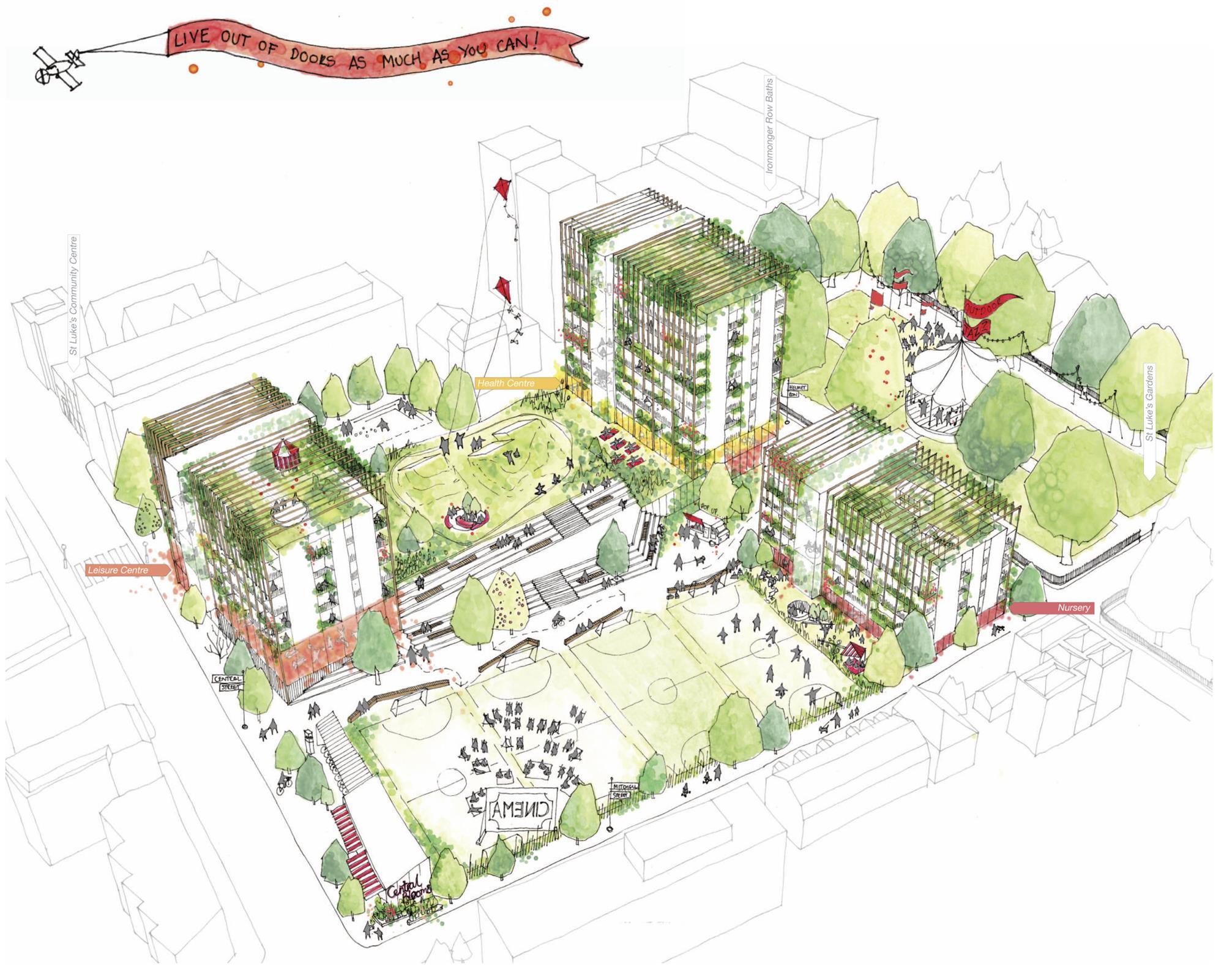 Finalists' images for leisure centre revamp unveiled | News | Building ...