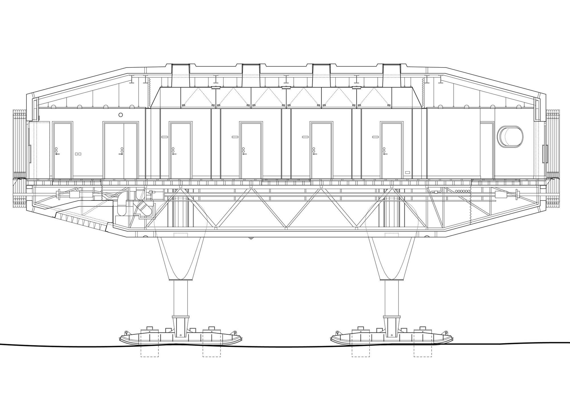 Halley VI Antarctic Research Station by Hugh Broughton Architects ...