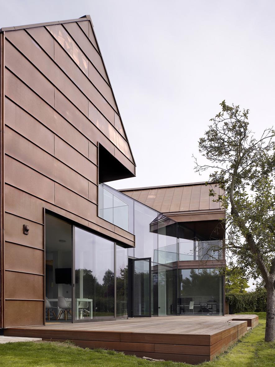 UK's first bronze-clad house completed | News | Building Design